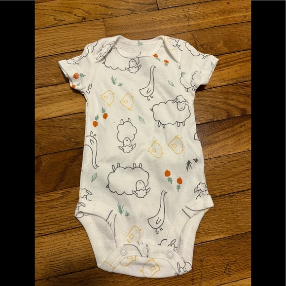 Carter's | One Pieces | Farm Animal Print Onesie | Poshmark